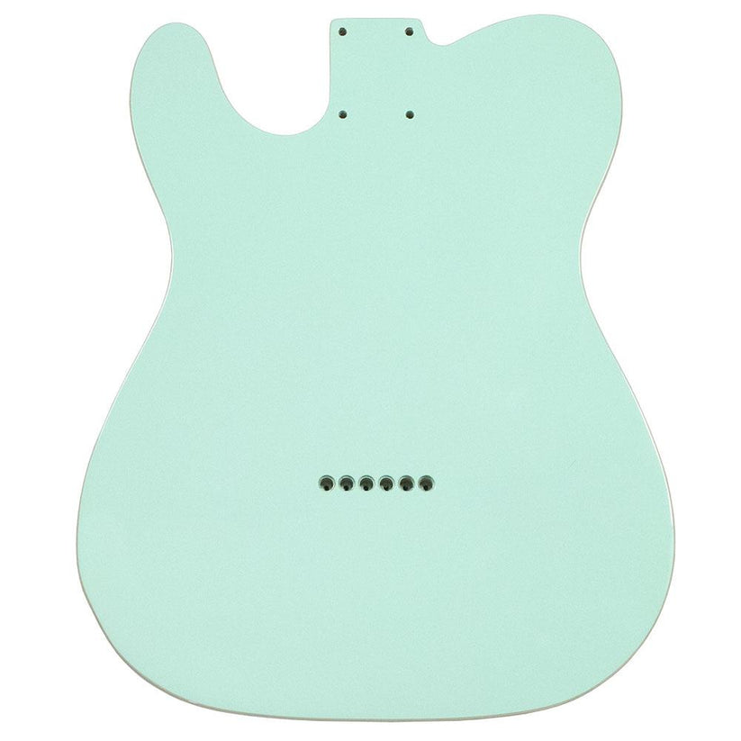 Surf Green Telecaster Style Body With Binding – Northwest Guitars
