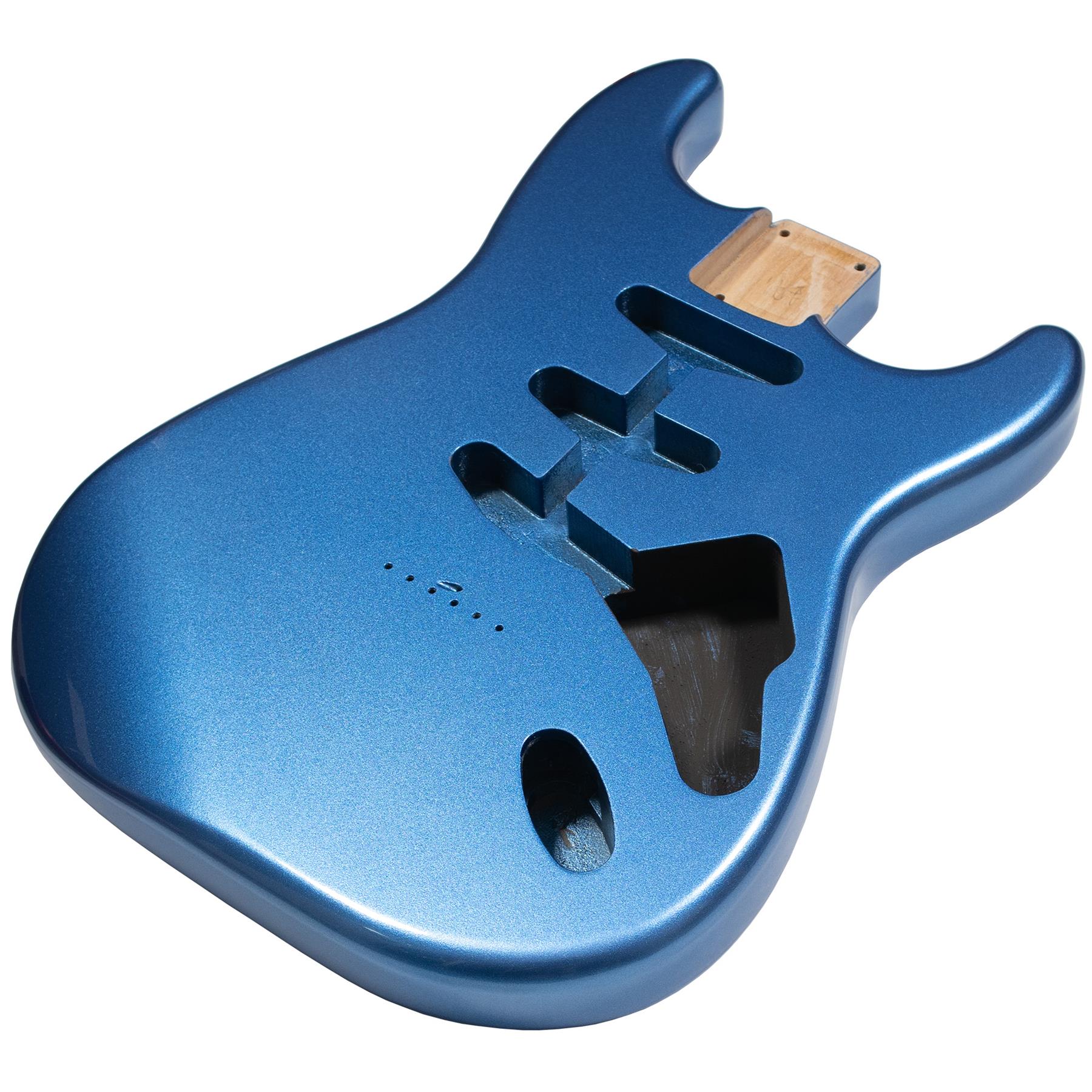 Stratocaster Compatible Body Hardtail - Lake Placid Blue – Northwest ...