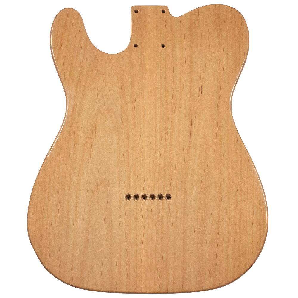 Natural Finish Telecaster Style Body – Northwest Guitars